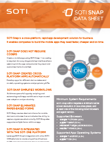SOTI Snap - Business Mobility & IoT Solutions | SOTI