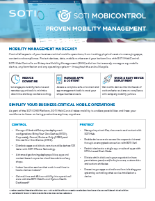 SOTI MobiControl - EMM Solution | SOTI